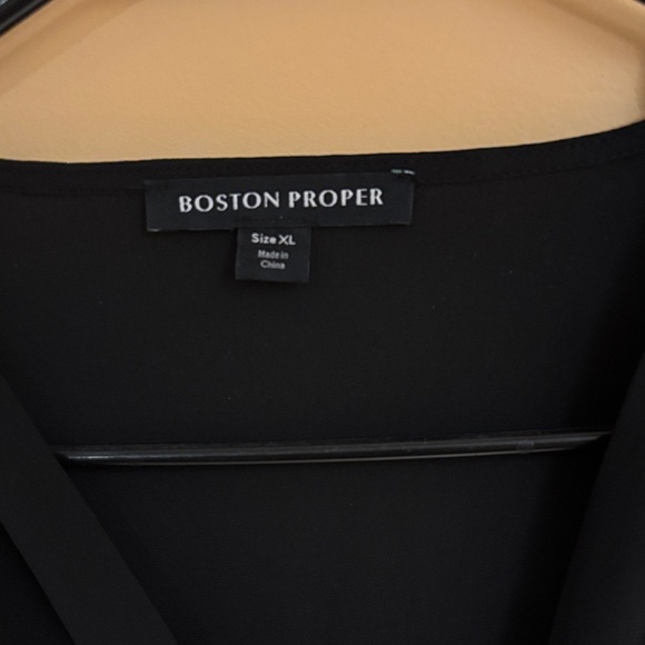 Boston Proper | Sweaters | Boston Proper Classic Black Top | Poshmark